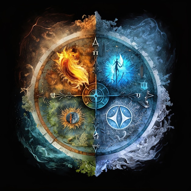 Hechizos de la Rosa de los Vientos: Orientación y Sabiduría